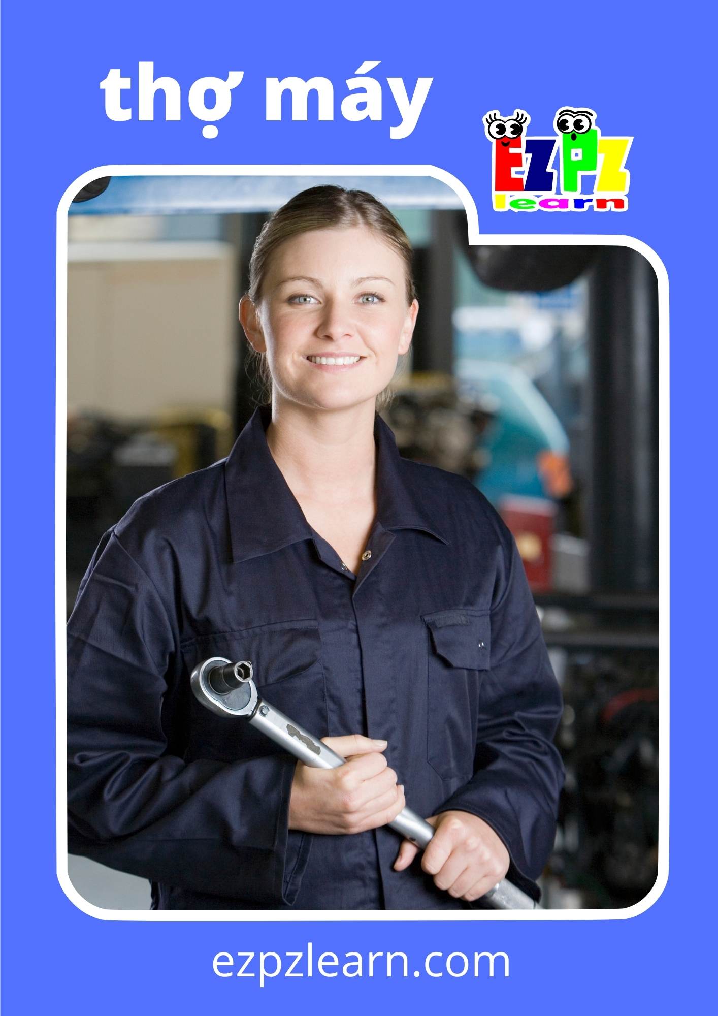 Jobs Photo Flashcards Vietnamese - Ezpzlearn.com